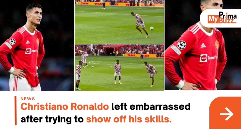 Christiano Ronaldo left embarrassed after trying to show off | by ...