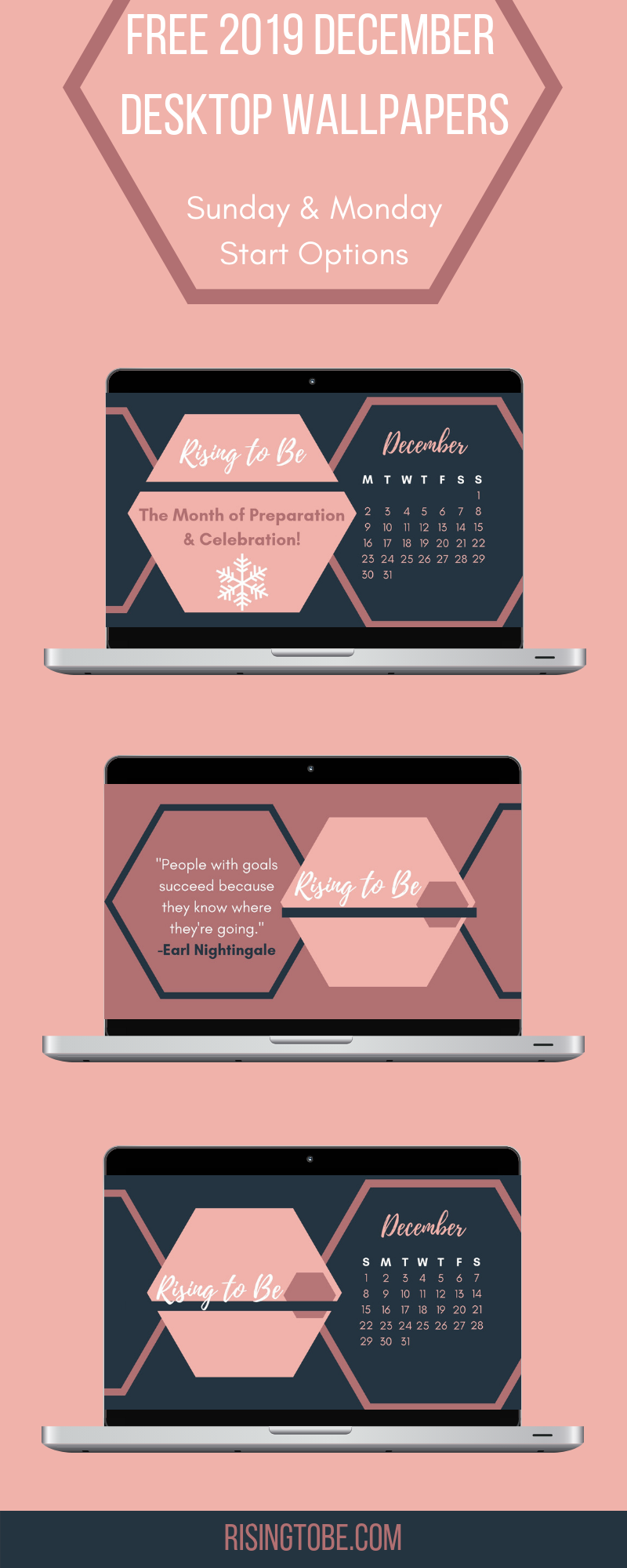 FREE Download: December Desktop Wallpapers | by Christina B. Rising ...