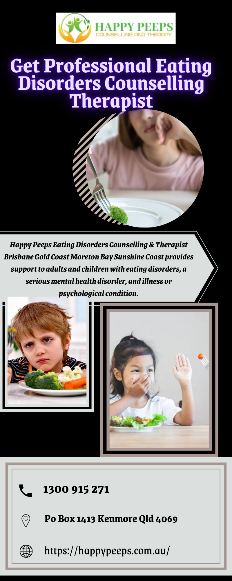 Get the professional Eating Disorders Counselling Therapist ...