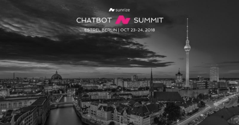 Chatbot Summit: The Leading Chatbot Conference | by Barend Jungerius | Chatbots Life