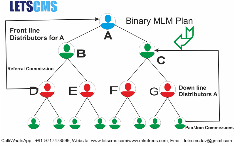 MLM Binary Plan | Binary MLM Software & Features | Direct Selling | by ...