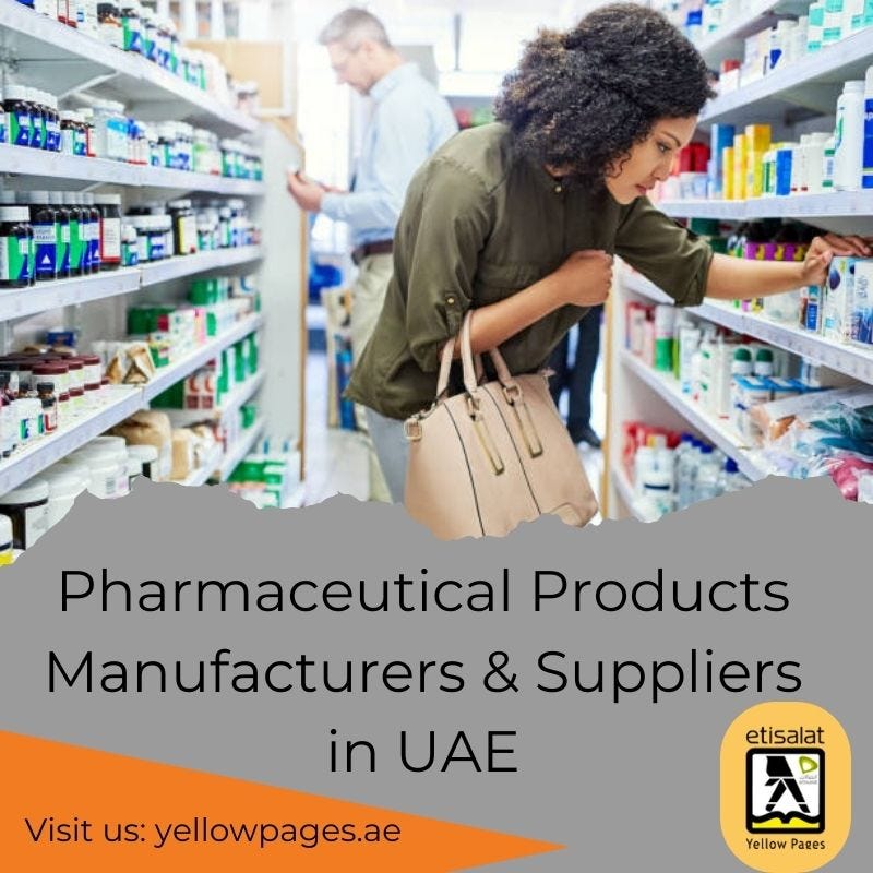 Pharmaceutical Products Manufacturers & Suppliers in UAE - Akabr Ali ...