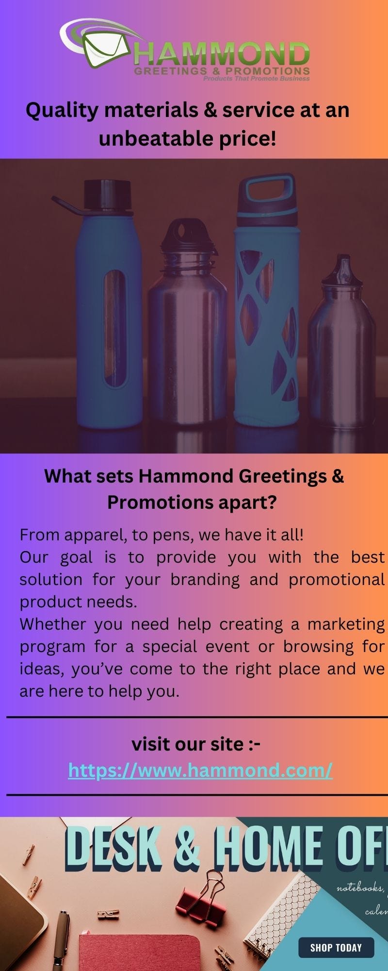 Unleash Your Creativity with Custom Promos - Hammondus - Medium