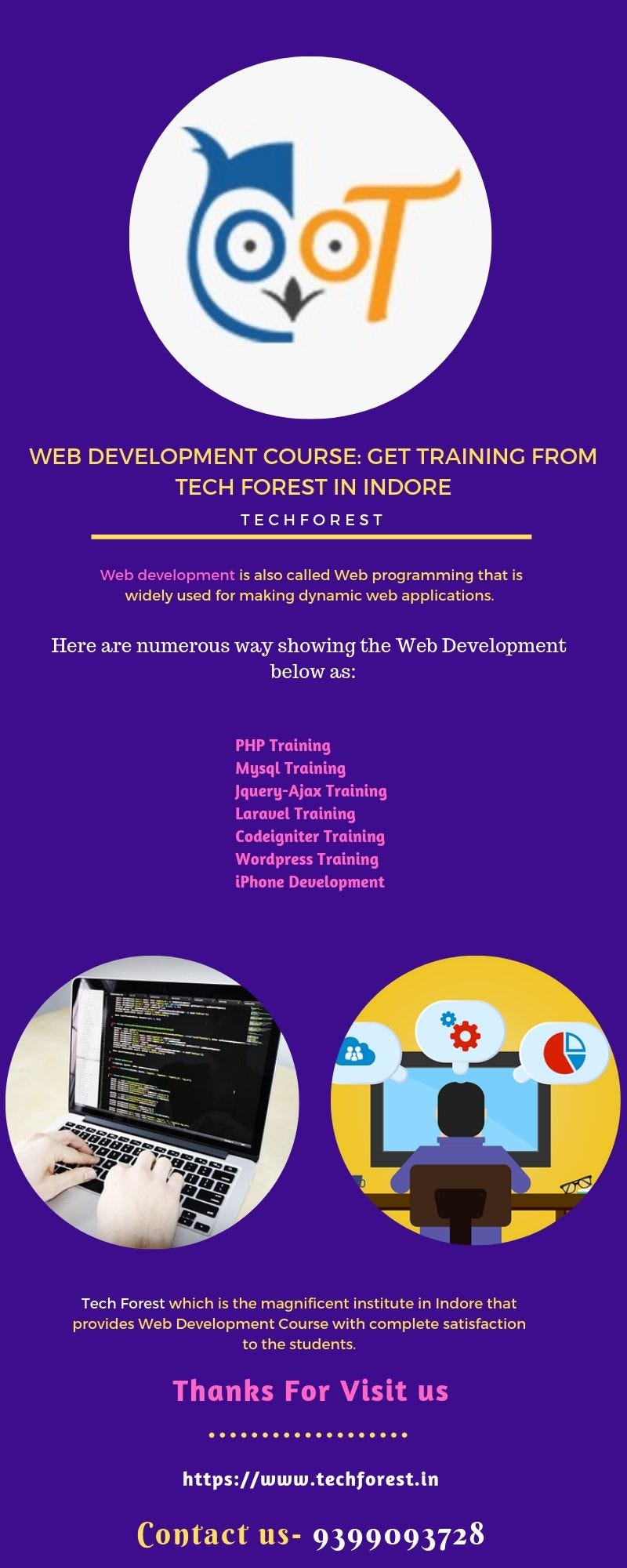 Web Development Course: Get Training from Tech Forest in Indore | by ...
