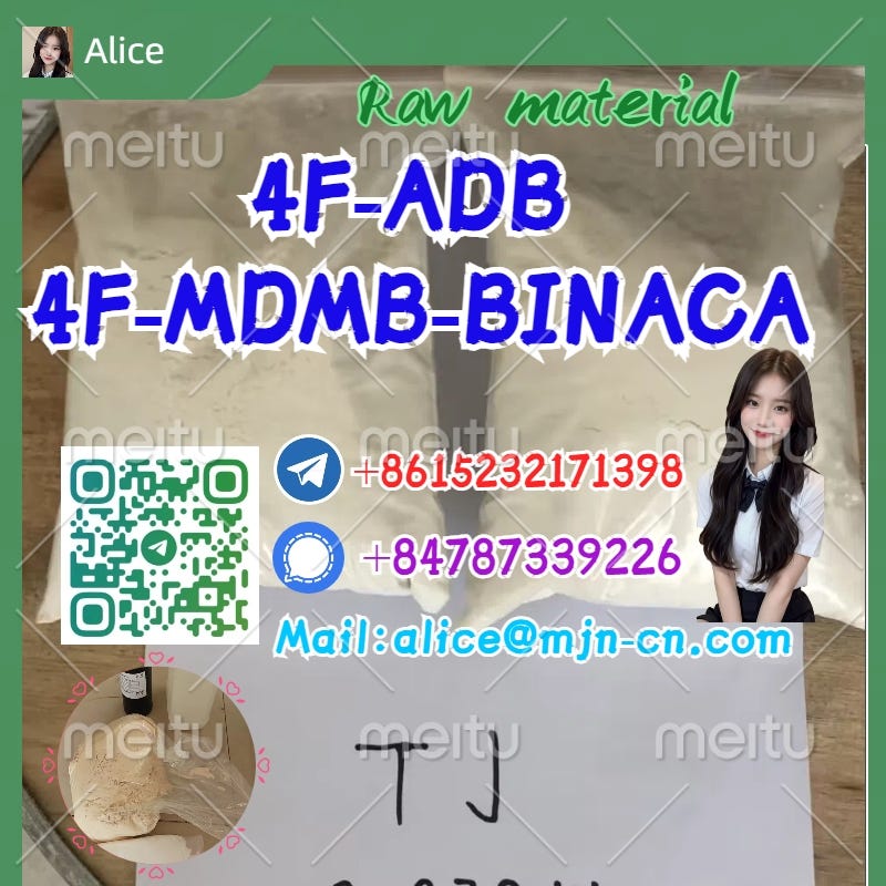 4F-ADB 4F-MDMB-BINACA telegram:+86 15232171398 signal:+84787339226 - 王nile - Medium