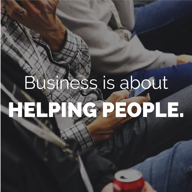 Business is about Helping People. | by Elijah Elkins | Medium