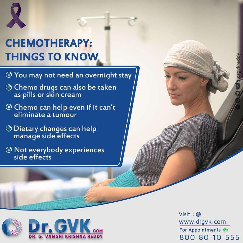 Best Doctor for Chemotherapy in Hyderabad — Dr G Vamshi Krishna Reddy ...