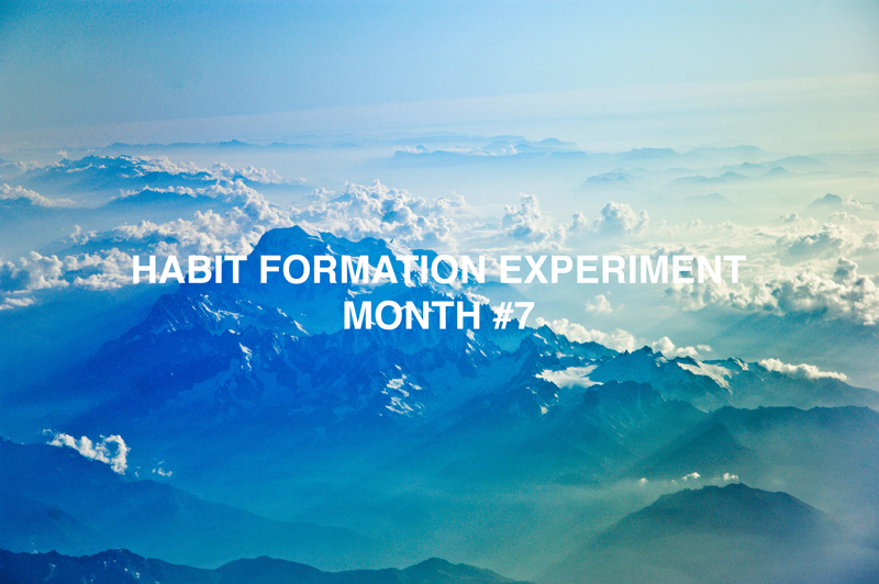 Habit Formation Experiment. Month #7 — Week #1 Update | by Gary Jiang ...