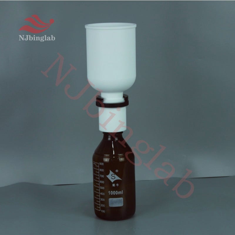 Teflon Buchner funnel vacuum filtration device - Claire Wang - Medium