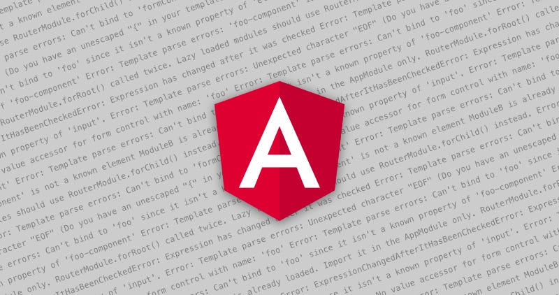 Common Angular Errors And How To Fix Them | by Jamie Perkins | BrieBug Blog | Medium