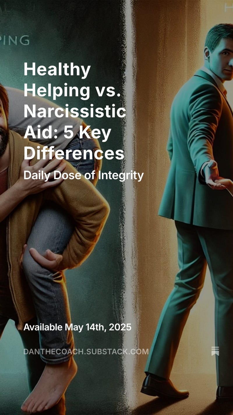 Healthy Helping vs. Narcissistic Aid: 5 Key Differences | by Daniel ...