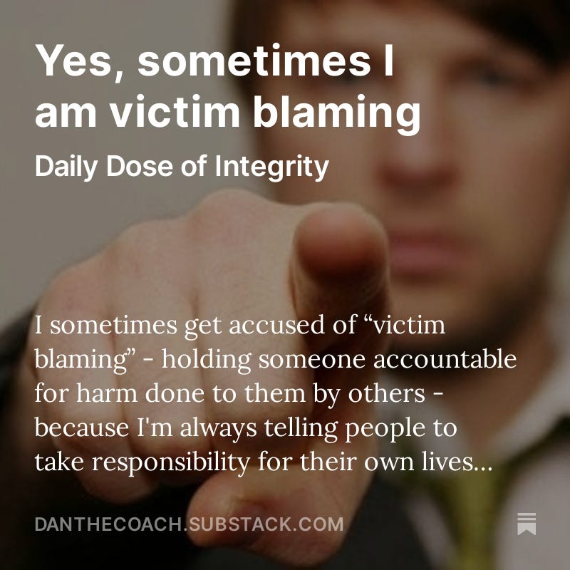 Yes, sometimes I am victim blaming | by Daniel Munro | Medium