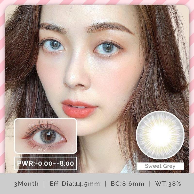 Buy Barbie Contact Lens 14.2mm | Sweet Grey - Barbie Eyesland - Medium