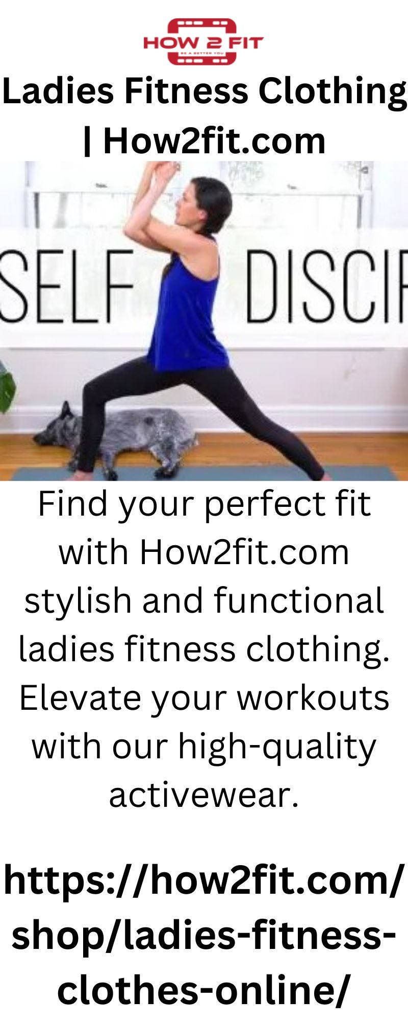 Ladies Fitness Clothing | How2fit.com - How 2fit - Medium