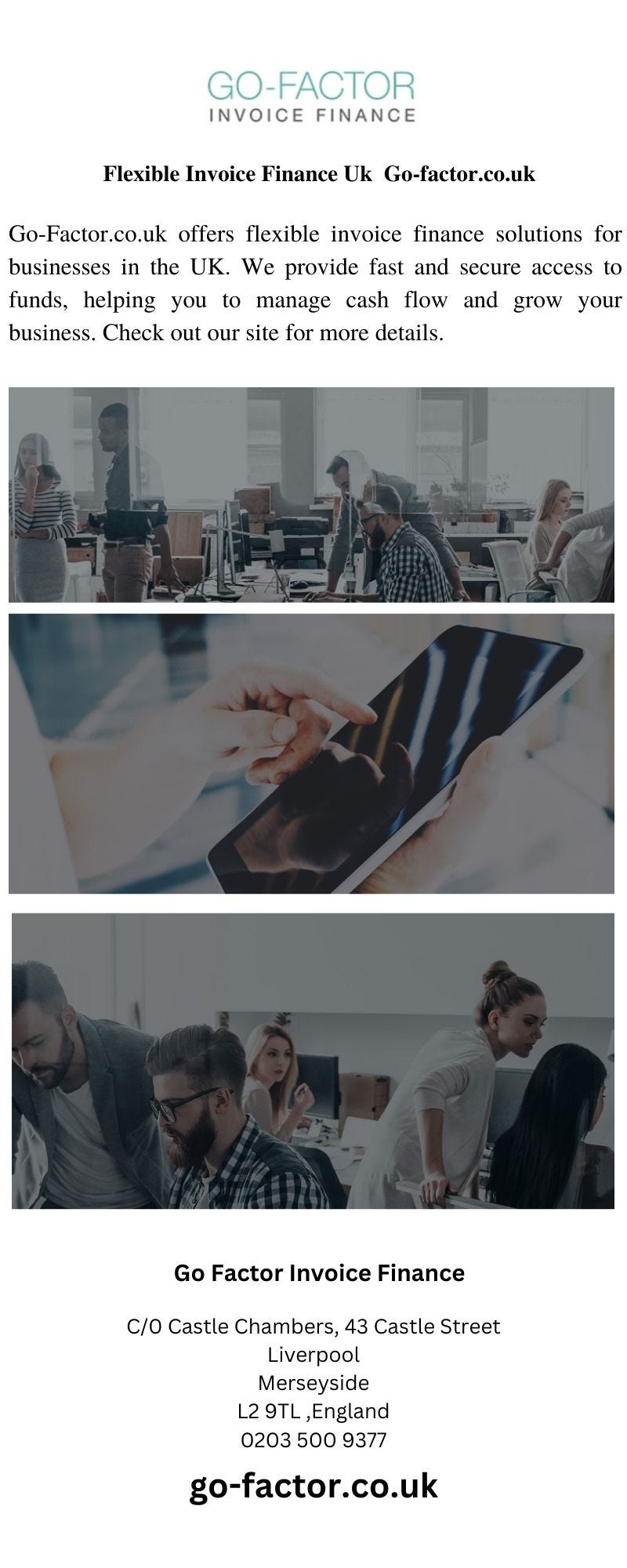 Flexible Invoice Finance Uk | Go-factor.co.uk - Go factor invoice - Medium