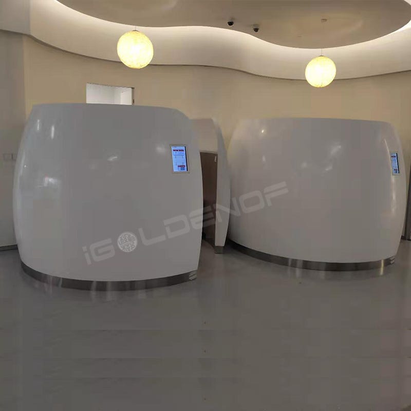 Hotel Reception Counter Design - iGOLDENOF Furniture - Medium