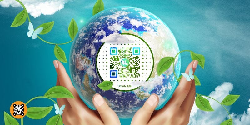 Earth Day QR Code: Scan and Save the Planet | by Anastasia Green | QR ...