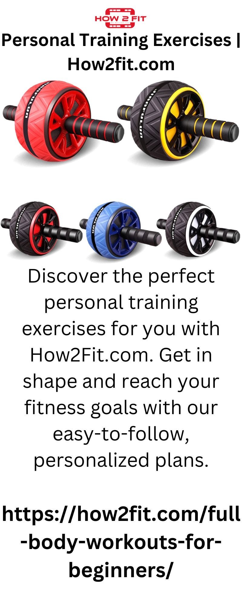 Personal Training Exercises | How2fit.com - How 2fit - Medium