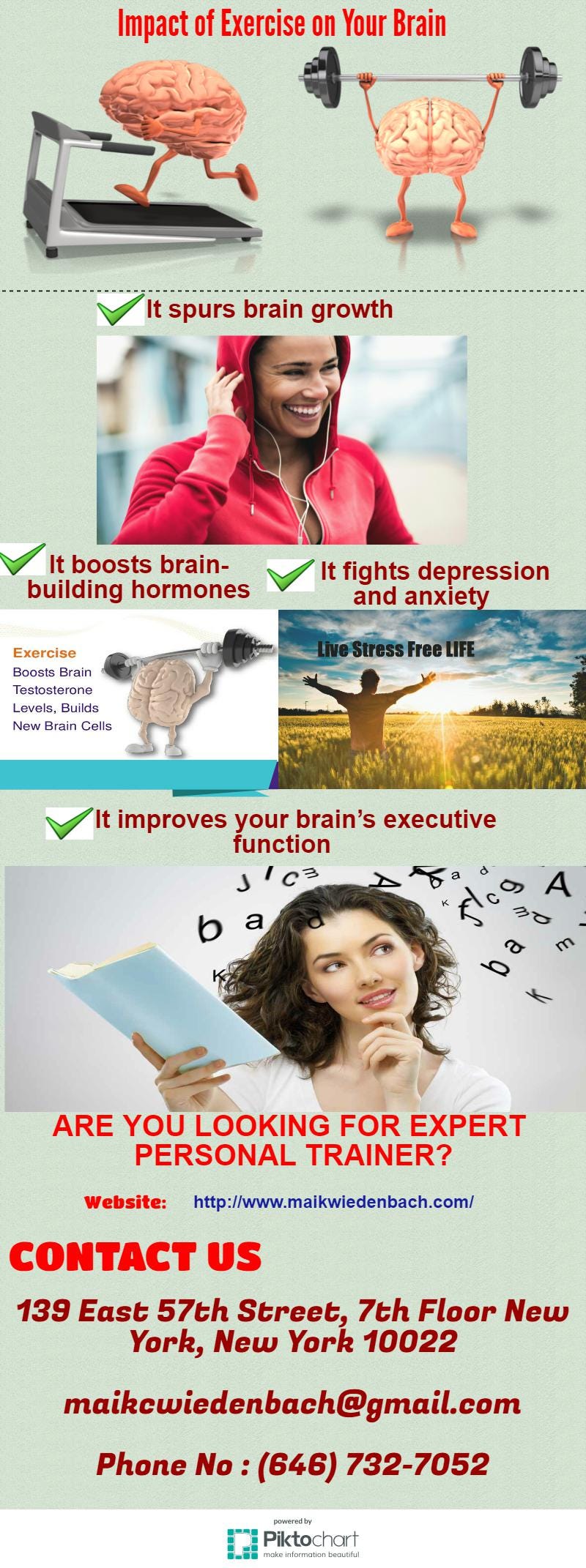 Impact of Exercise on Your Brain. Exercise is just perfect for all over ...