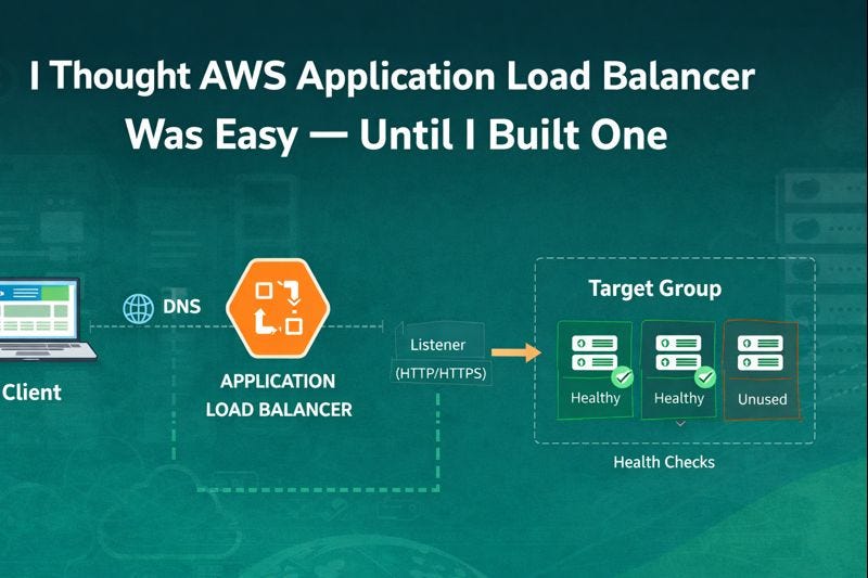 I Thought AWS Application Load Balancer Was Easy — Until I Built One ...