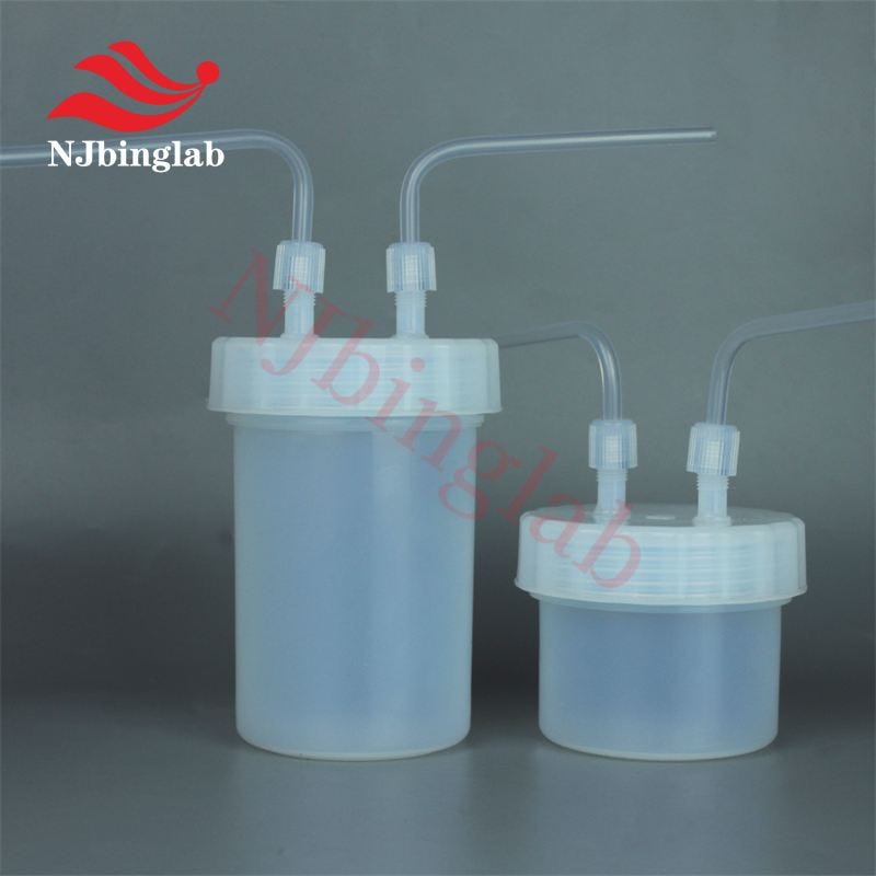 PFA high purity 250 500ml double neck reaction vessel - Claire Wang - Medium