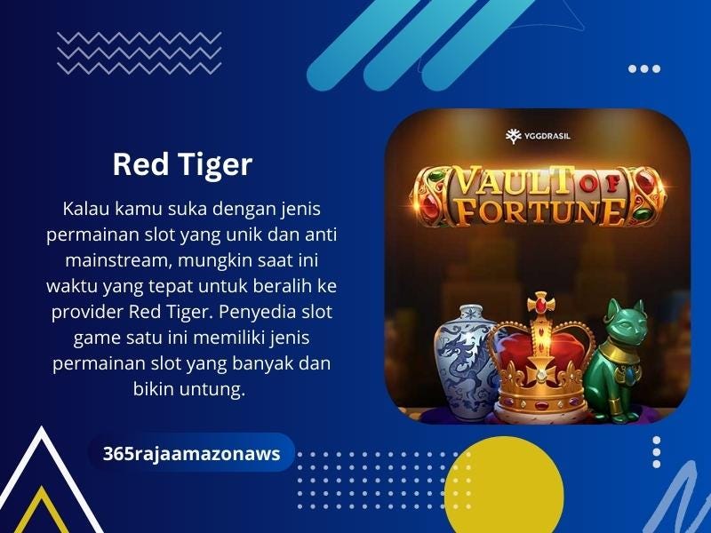 Situs Slot Red Tiger. Dapatkan Yang Terbaik: Temukan Agen… | by 365 RAJA | Medium