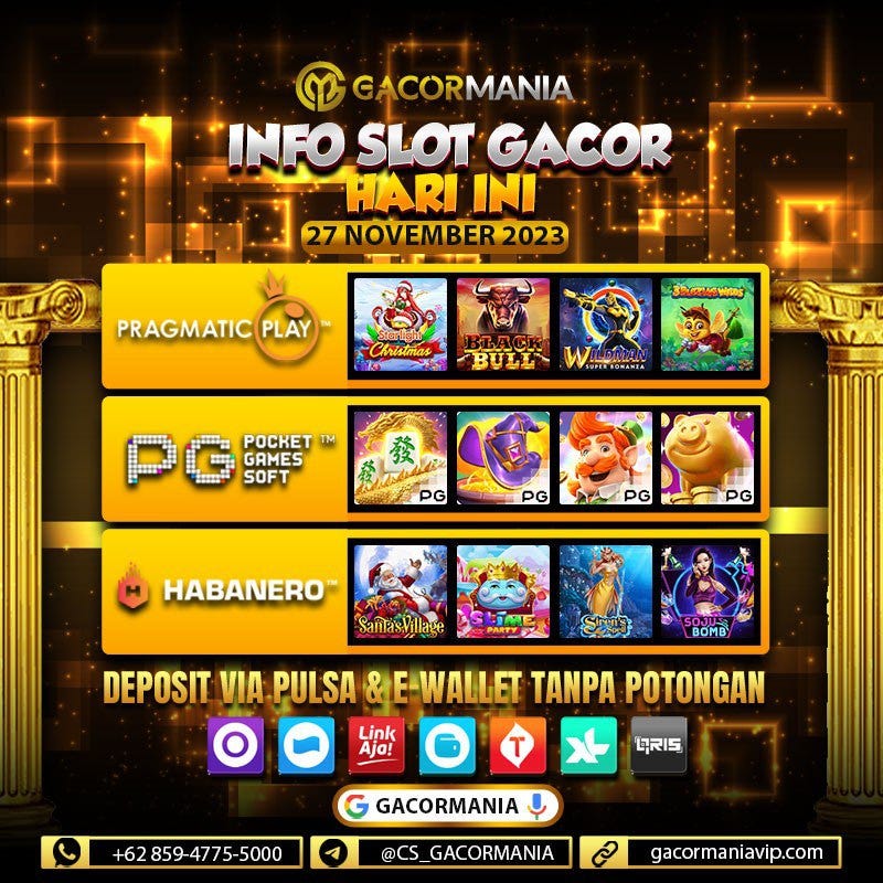 RTP Slot Gacor Rate Tinggi Hanya Di Gacormania - Gacormania - Medium