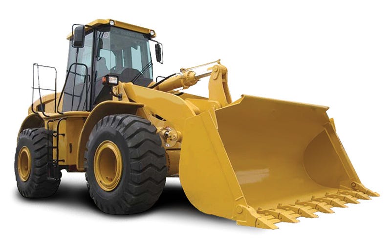 BULLDOZER and WHEEL LOADER. Some people do not know the difference ...