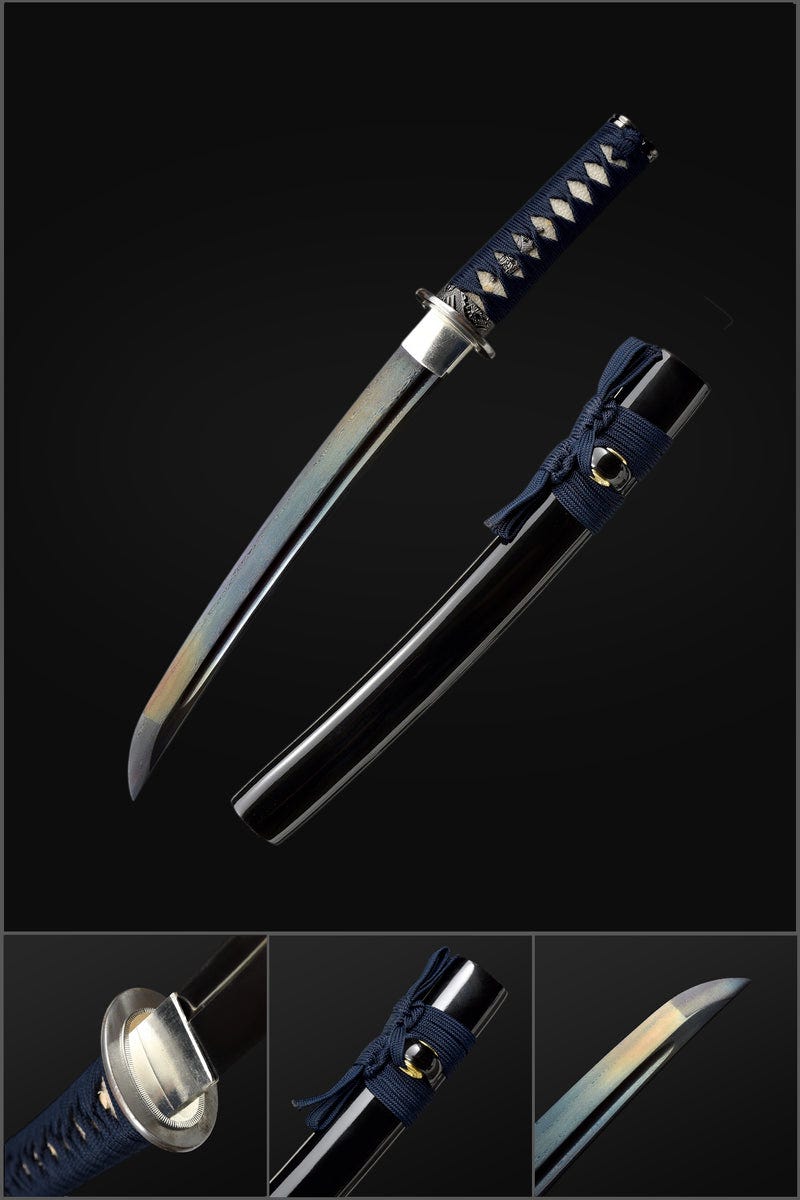 FOLDED STEEL KATANA - APLUS - Medium