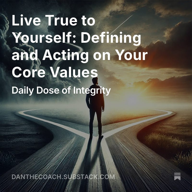 Live True to Yourself: Defining and Acting on Your Core Values | by ...