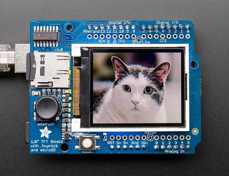 Arduino Due + 1.8“ TFT LCD with Joystick and MicroSD | by Embeddist (Soohwan Kim) | Medium