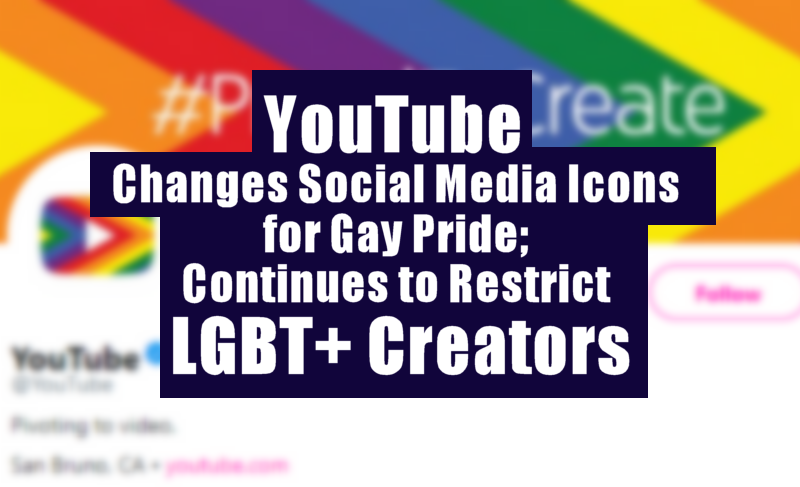 Lgbt Friendly Logo YouTube Changes Social Media Icons For Gay Pride;