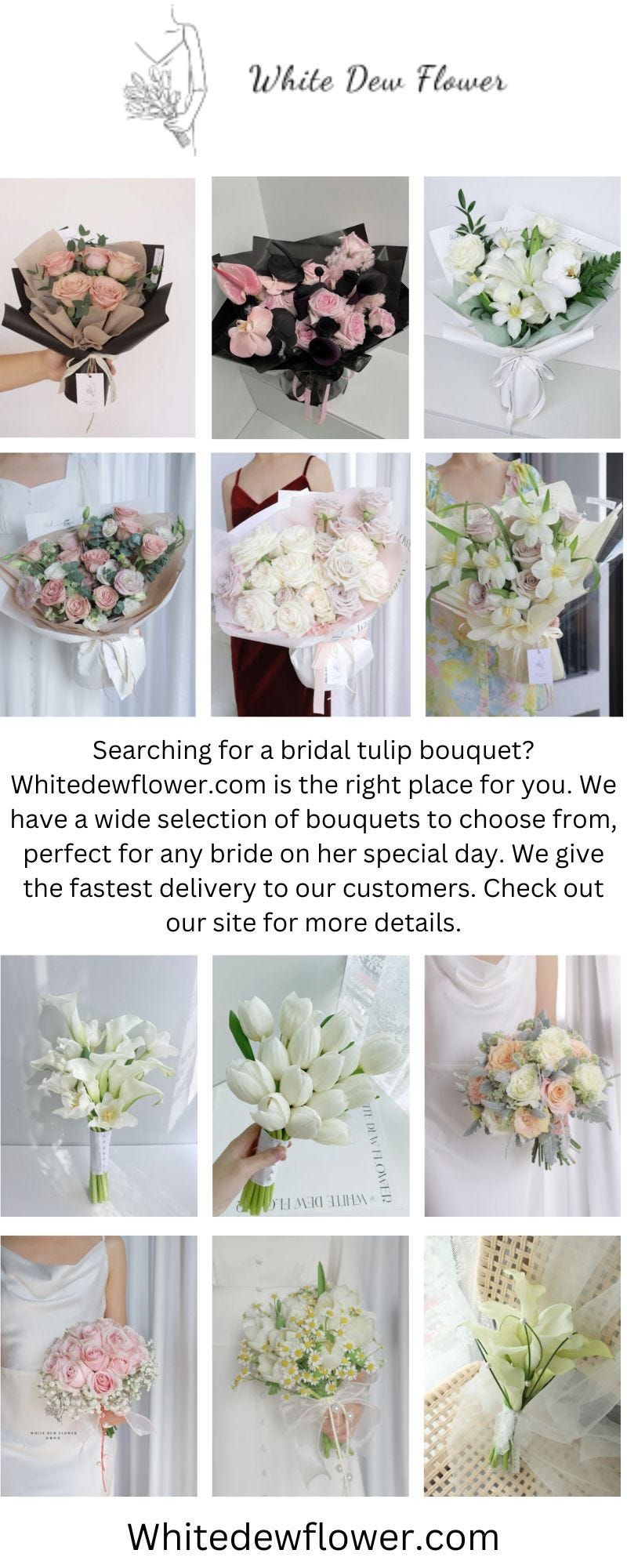 White Tulips Wedding