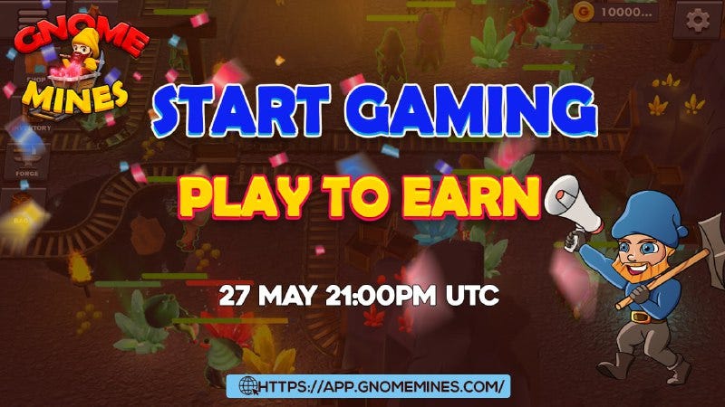 PLAY TO EARN - Gnome Mines - Medium