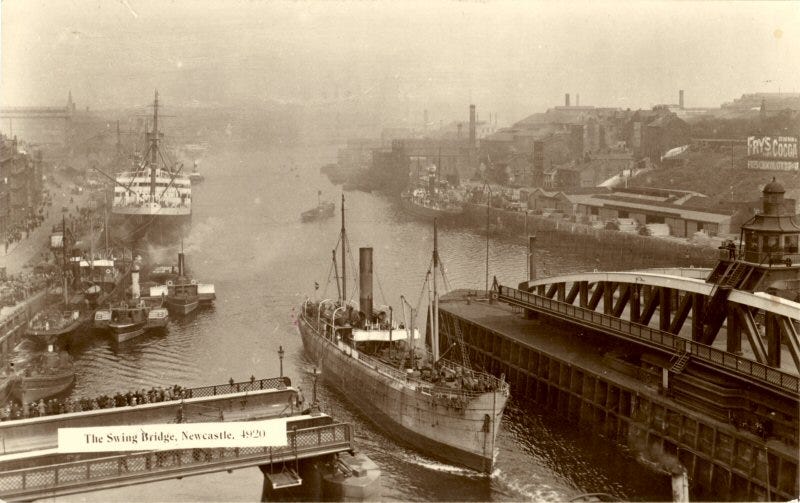 THE WORLD’S FIRST SWING BRIDGE. On the famous River Tyne lies the… | by ...