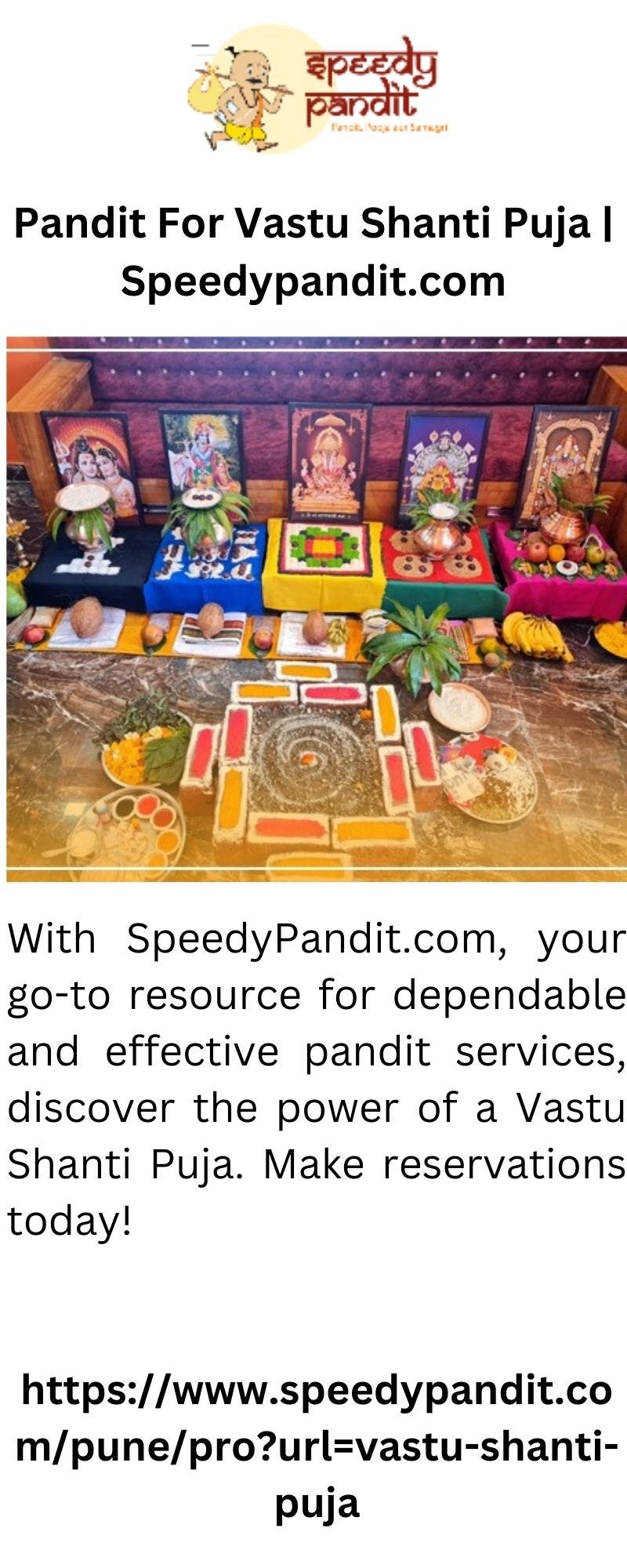 Pandit For Vastu Shanti Puja | Speedypandit.com - Speedy pandit - Medium