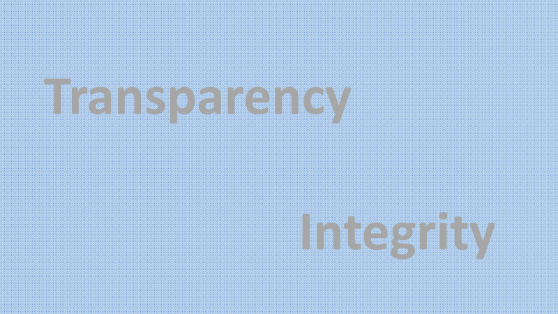 Transparency and Integrity Wanted | by Hitoshi Kokumai | Medium