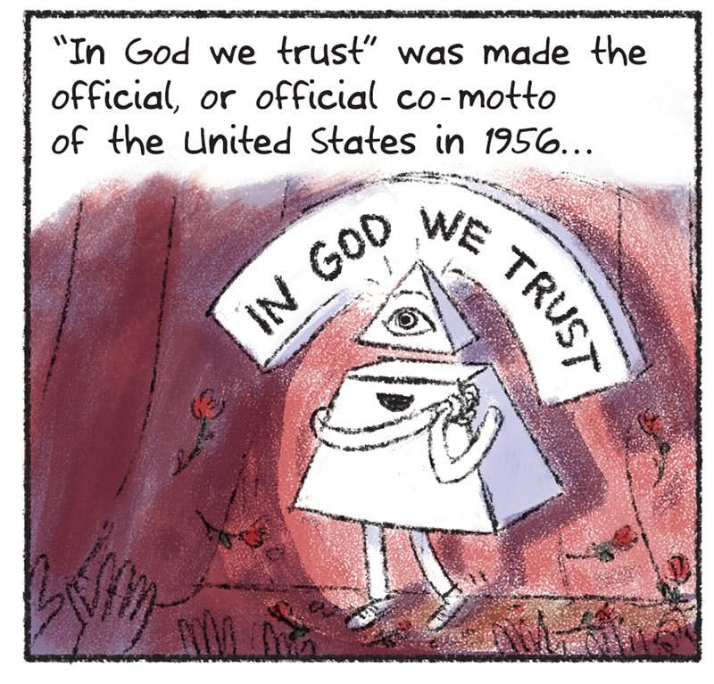 Under God. Our secular government is all tangled… | by The Nib | Medium