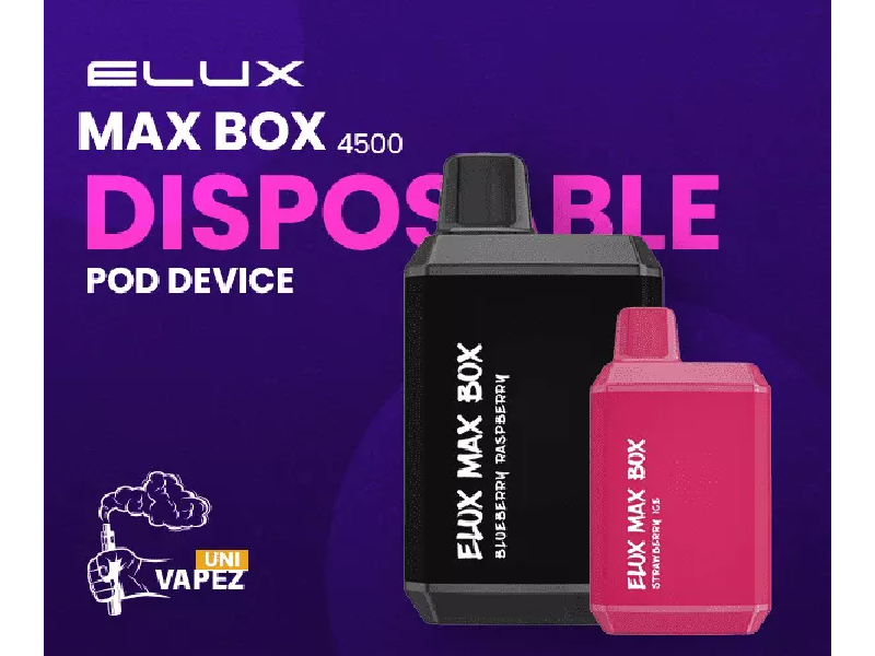 Elux Max Box 4500 Disposable Pod Device (Clearance) - Robertandrew - Medium