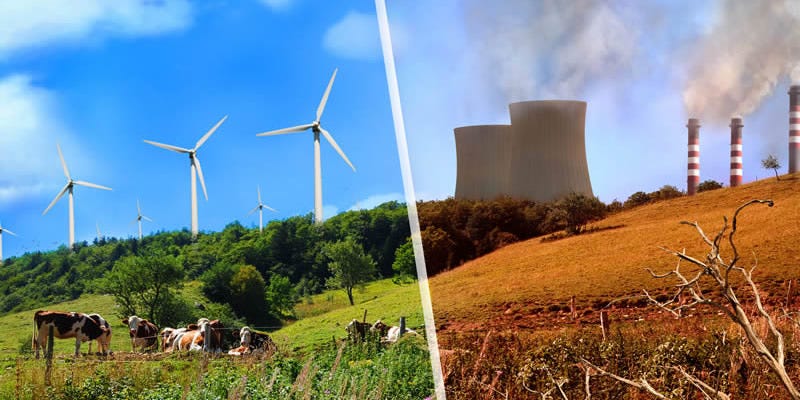 How do renewable energy sources differ from nonrenewable energy sources ...