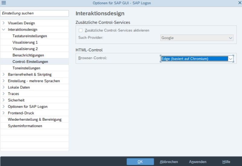 SAP Basis Basics Part 20 SAP GUI — Web browser change Due to the support for Internet Explorer ...