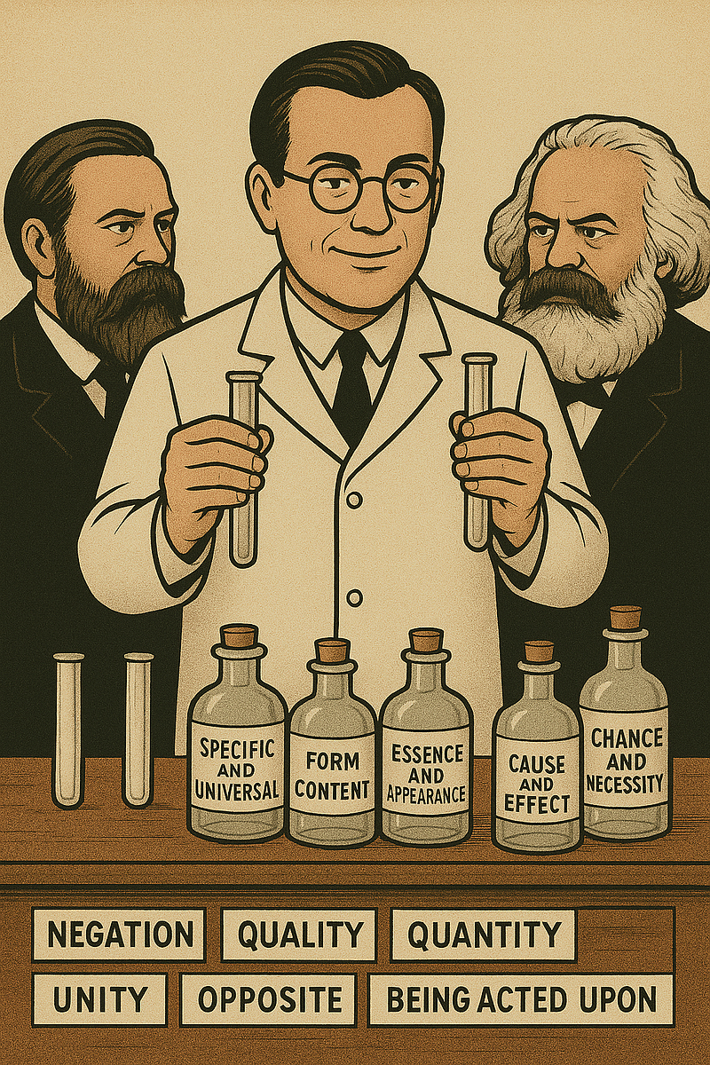 Marxism vs Myth of 3 Laws and Categories-I | by Lumpen Comrade | Medium