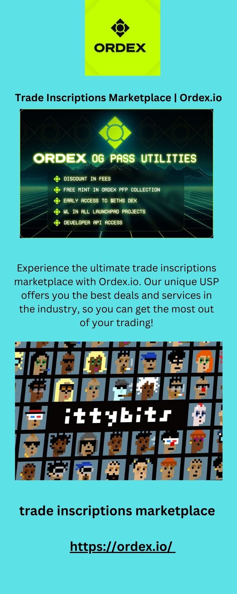 Trade Inscriptions Marketplace | Ordex.io - Ordex - Medium