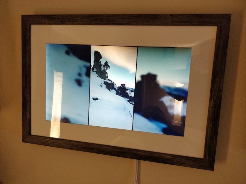 Big and Smart Raspberry Pi Picture Frame | by Jeremy S. Cook | Medium
