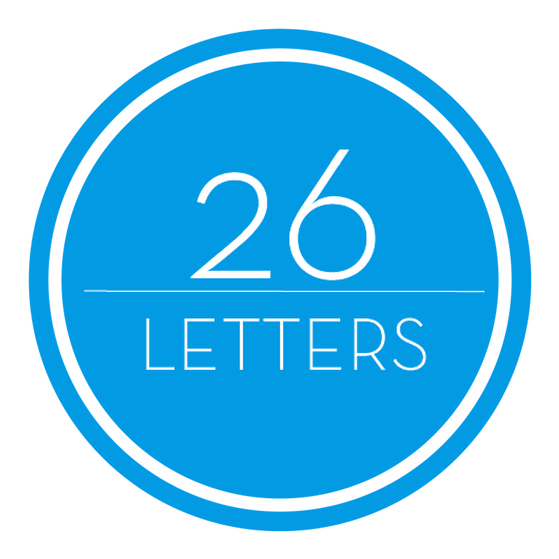 26 Letters
