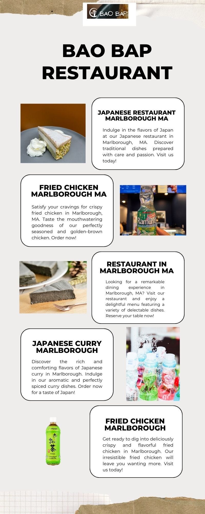 Discover the Best Japanese Food in Marlborough - Bao Bap Restaurant ...