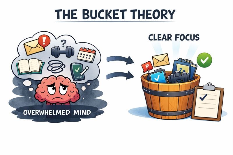 The Bucket Theory. Why procrastination isn’t laziness —… | by Suyash ...