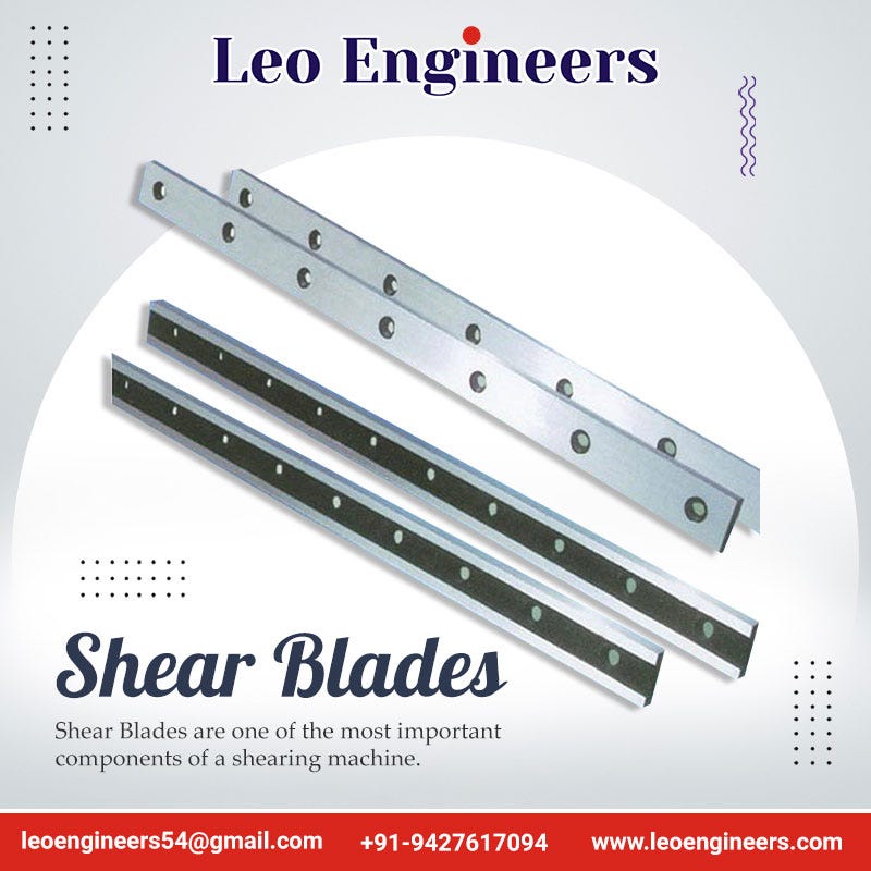 Shear BladesTop Shear Blades — Shear Blades in India - Leo Engineers ...