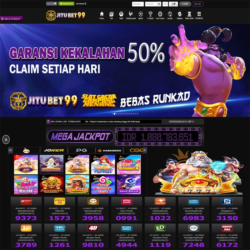 Info Bocoran RTP Live Slot Online Terlengkap dan Update Hari Ini | by Jitubet99 | Medium