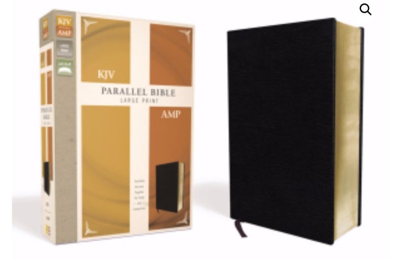 KJV Amplified Parallel BibleKJV Amplified Parallel Bible | by KJV ...